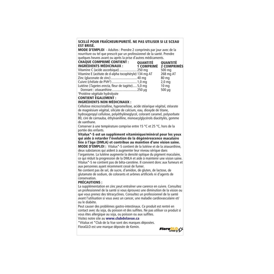 Alcon Vitalux-S Multivitamin and Multimineral AREDS Formula (50 caplet ...