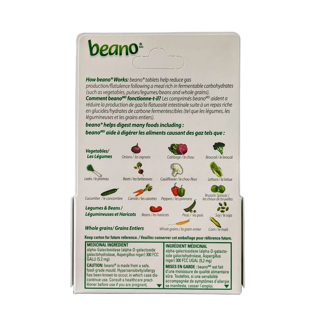 Beano Tablets (30 tablets) – beyondRx.ca (by 99 Pharmacy)