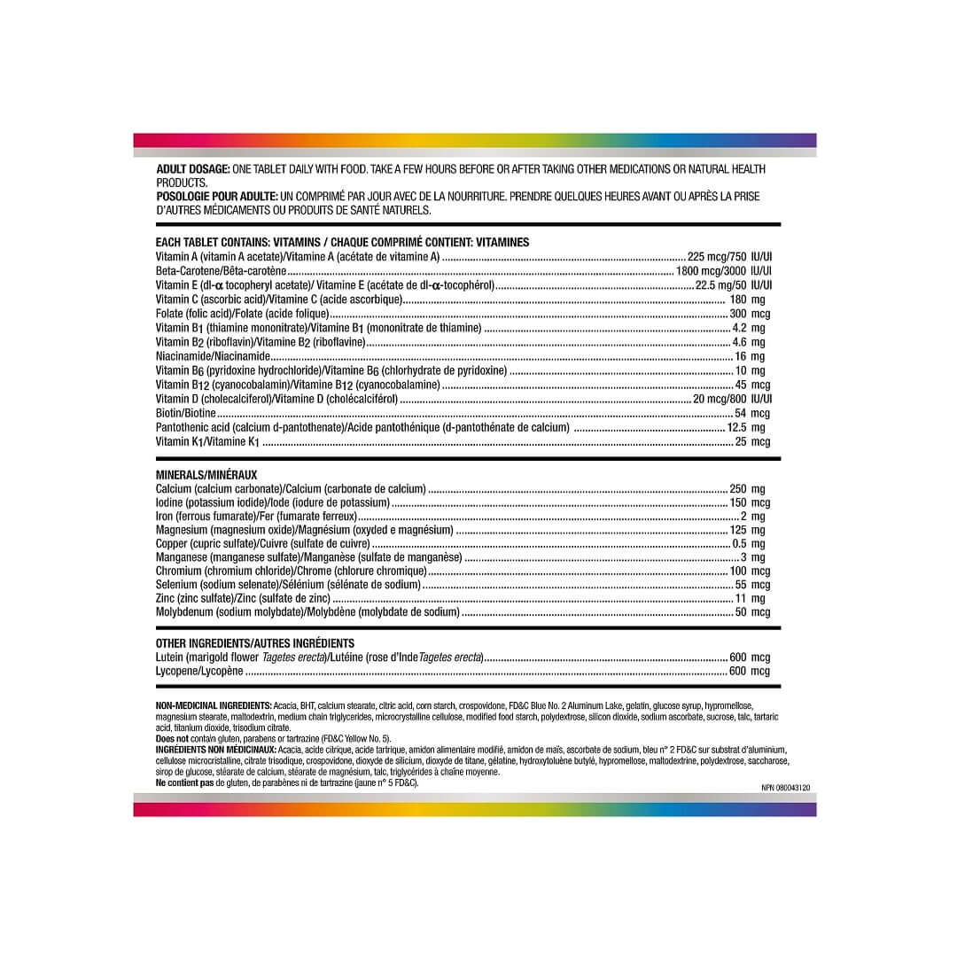 Centrum Men 50+ Multivitamin and Multimineral Supplement (90 tablets ...