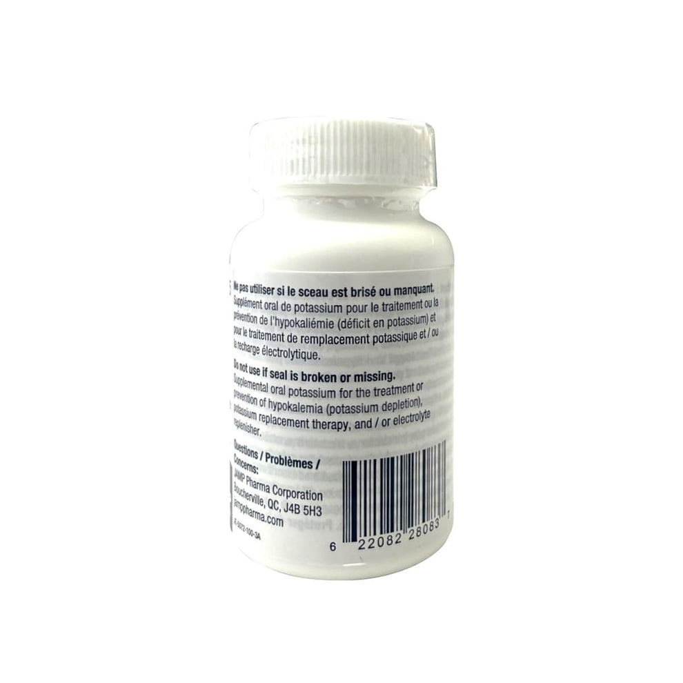 JAMP K8 Potassium Chloride 600mg (100 tablets) – beyondRx.ca (by 99 ...