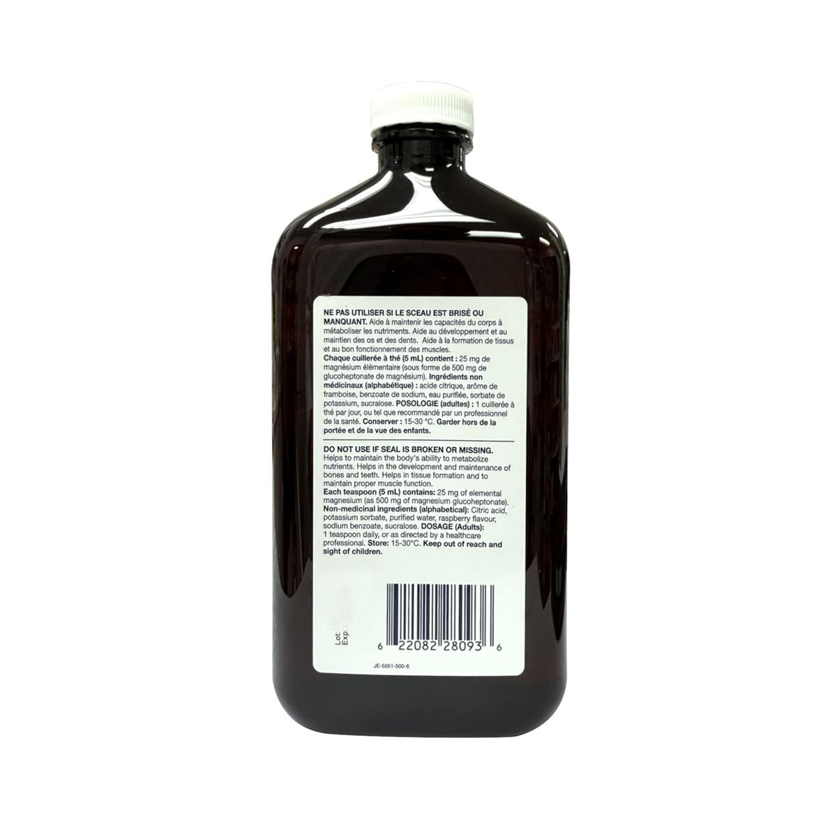 JAMP Magnesium Liquid (500 mL) – beyondRx.ca (by 99 Pharmacy)