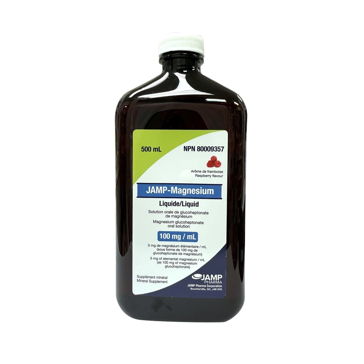 JAMP Magnesium Liquid (500 mL) – beyondRx.ca (by 99 Pharmacy)
