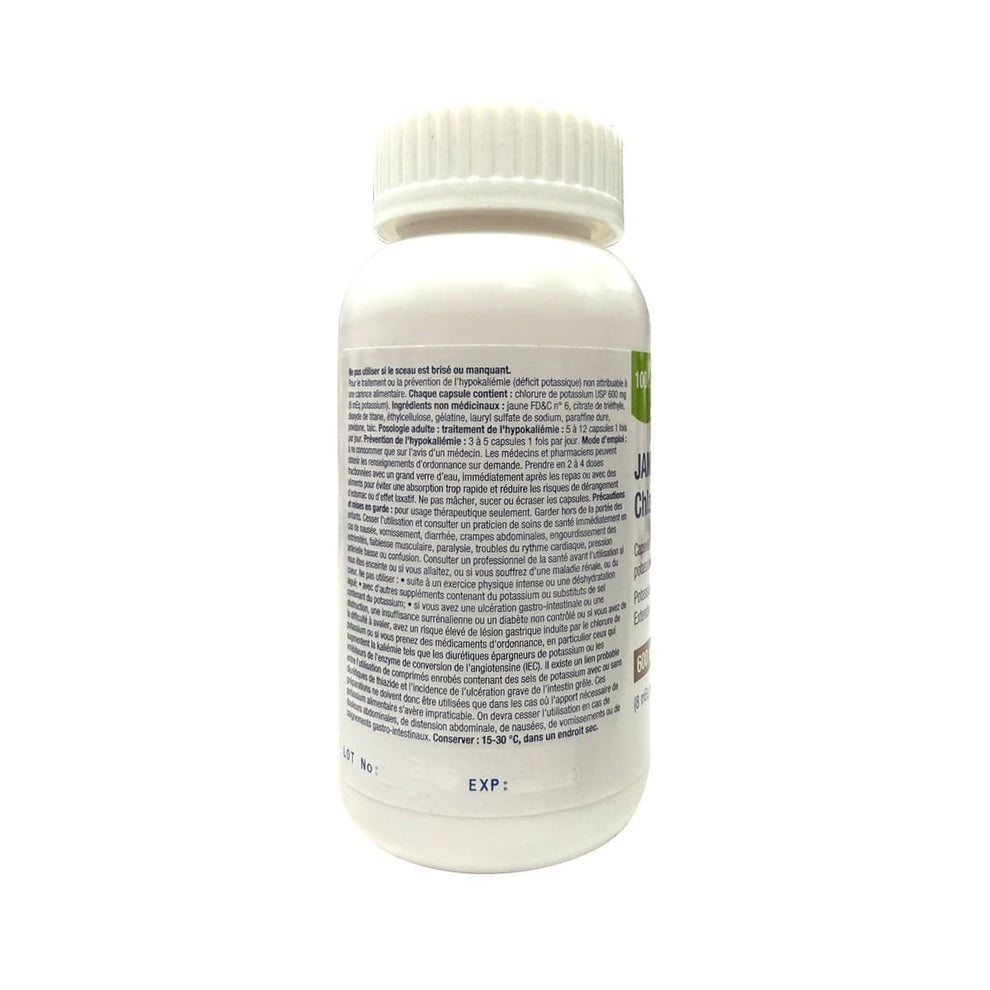 JAMP Potassium Chloride Extended Release 600mg (100 capsules ...