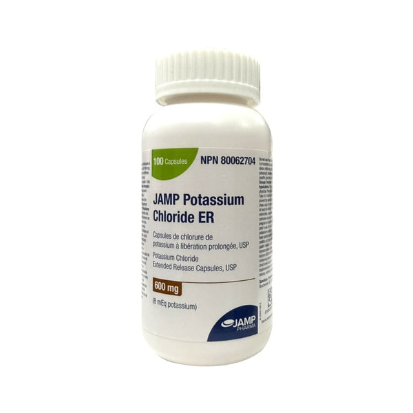 JAMP Potassium Chloride Extended Release 600mg (100 capsules ...