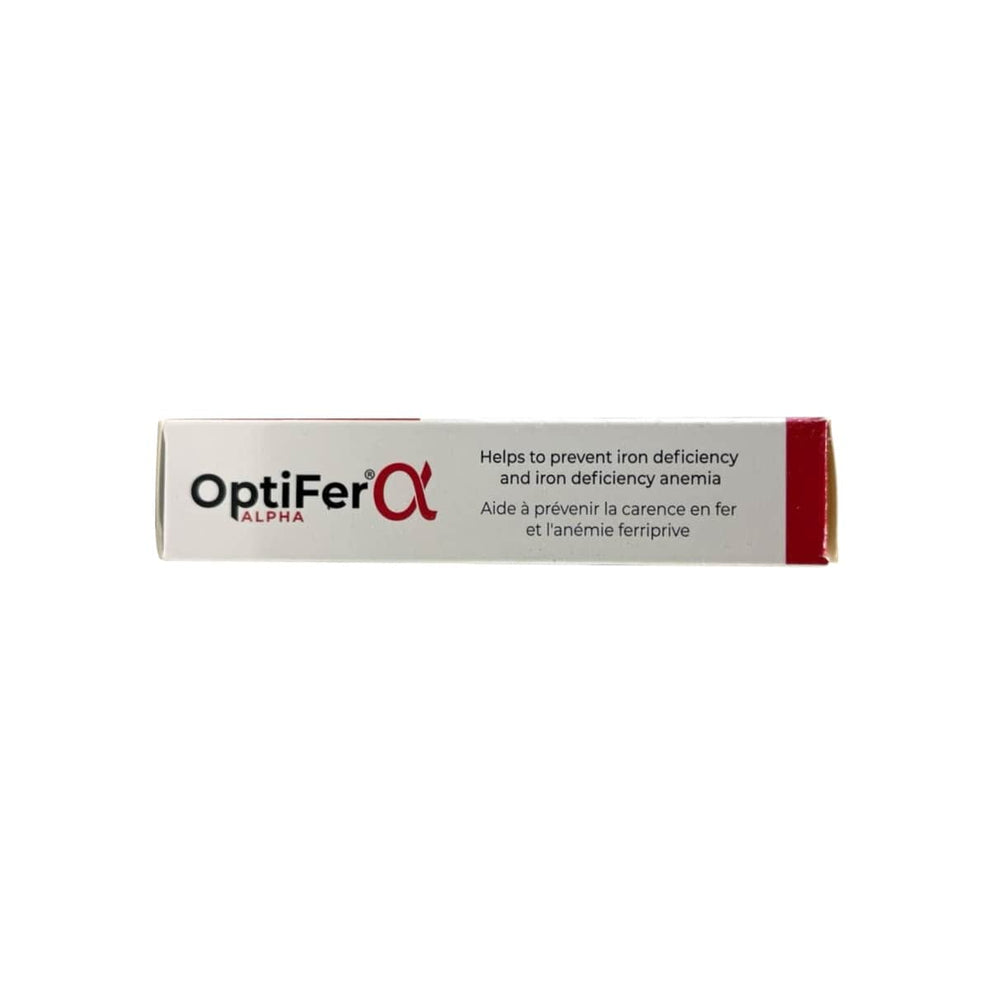 Optifer Alpha Heme Iron 11mg Elemental Iron (90 tablets) – beyondRx.ca ...
