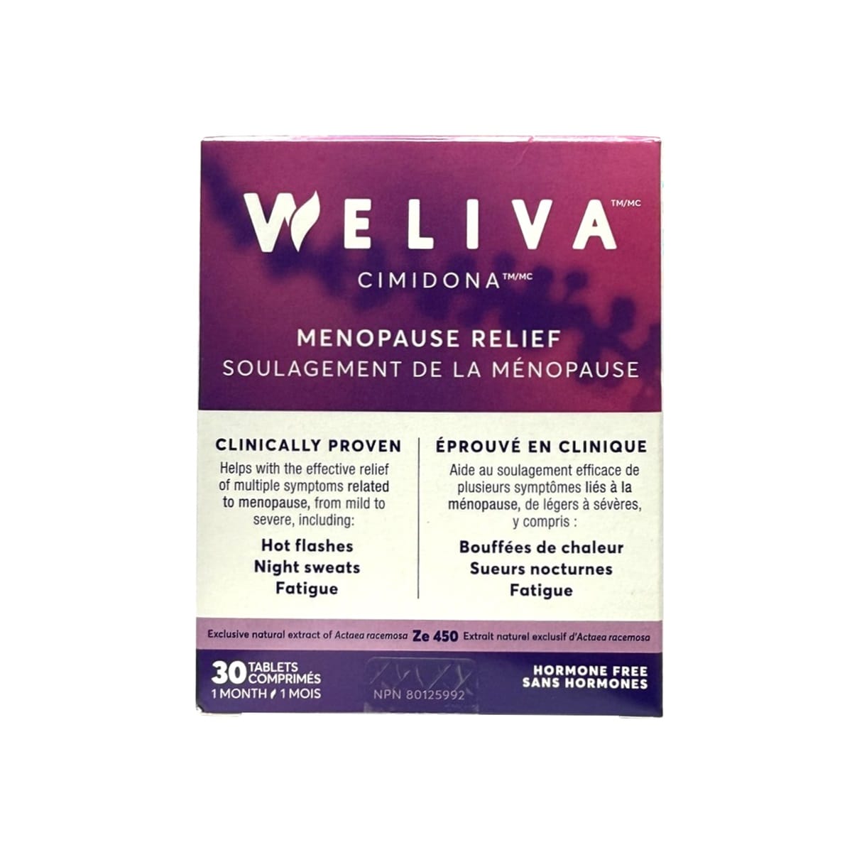 Weliva Cimidona Menopause Relief (30 tablets) – beyondRx.ca (by 99 ...