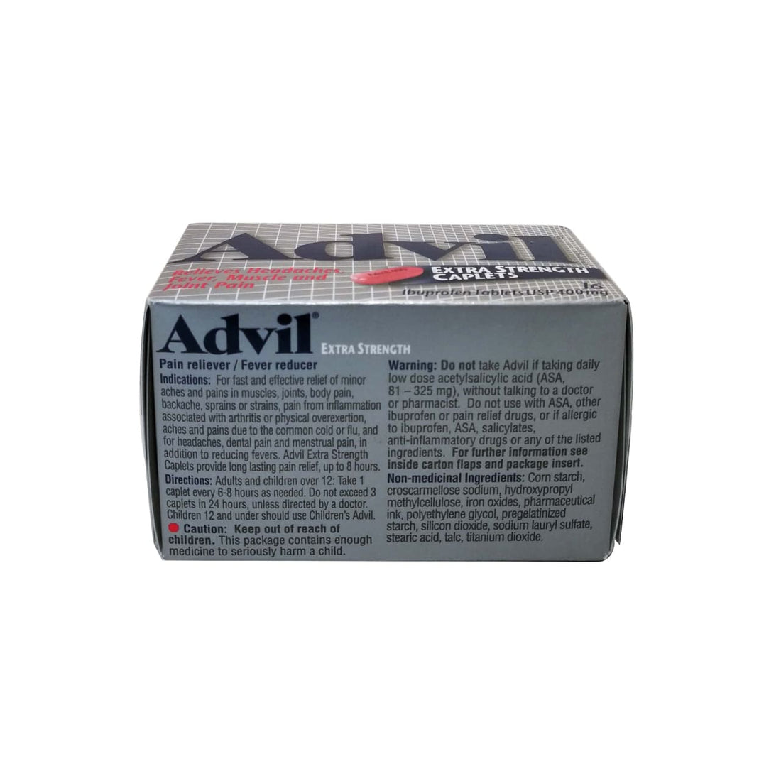 Advil Extra Strength Ibuprofen 400mg (16 Caplets) – beyondRx.ca (by 99 ...