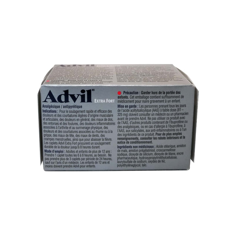 Advil Extra Strength Ibuprofen 400mg (16 Caplets) – beyondRx.ca (by 99 ...
