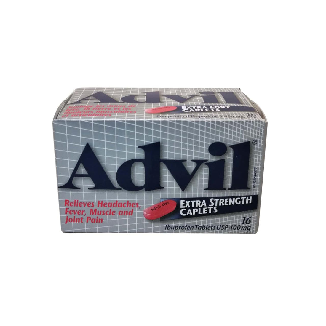 Advil Extra Strength Ibuprofen 400mg (16 Caplets) – beyondRx.ca (by 99 ...