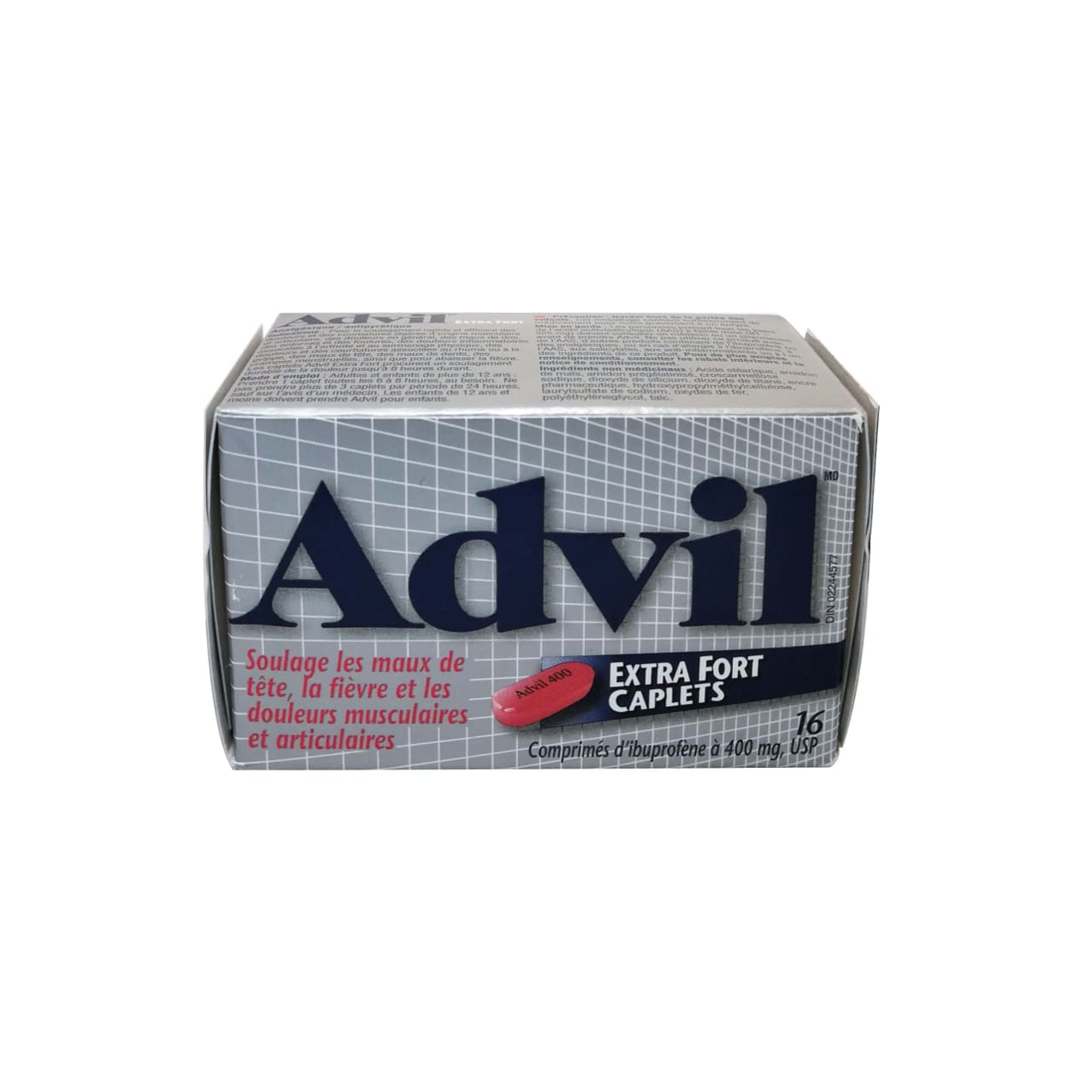 Advil Extra Strength Ibuprofen 400mg (16 Caplets) – beyondRx.ca (by 99 ...