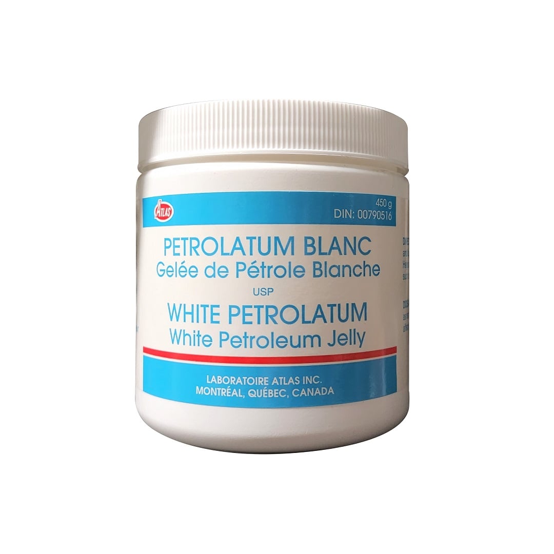 Atlas White Petrolatum Petroleum Jelly (450 grams) – beyondRx.ca (by 99 ...