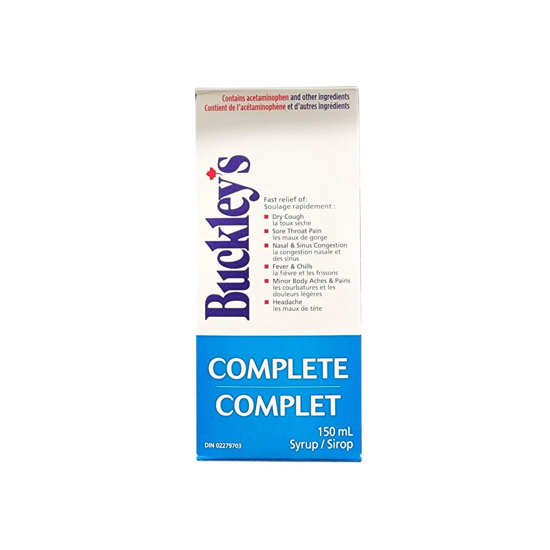 Buckley's Complete Syrup (150 mL) – beyondRx.ca (by 99 Pharmacy)