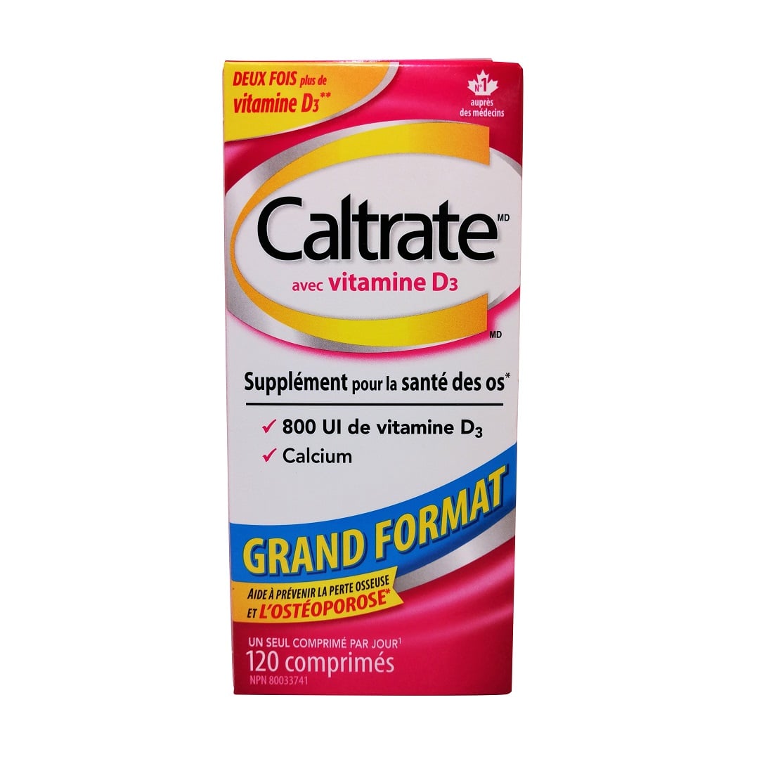 Caltrate Calcium + Vitamin D3 (120 tablets) – beyondRx.ca (by 99 Pharmacy)