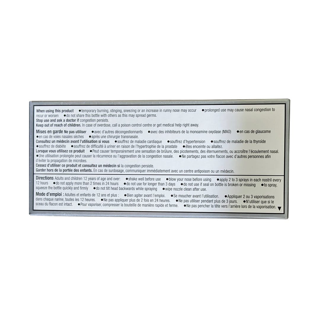 Drixoral Decongestant Nasal Spray 12 Hour Relief (30 mL) – beyondRx.ca ...