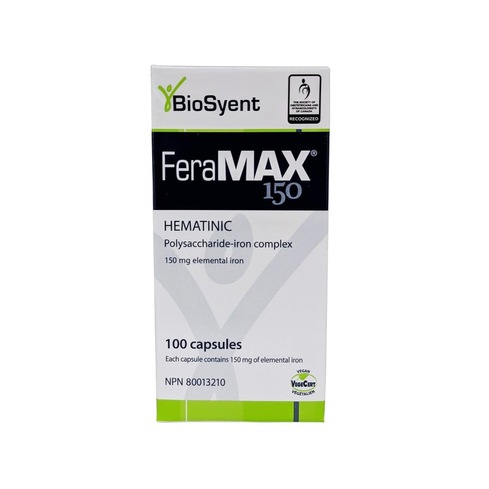 FeraMAX 150 Hematinic Polysaccharide-Iron Complex (100 Capsules ...