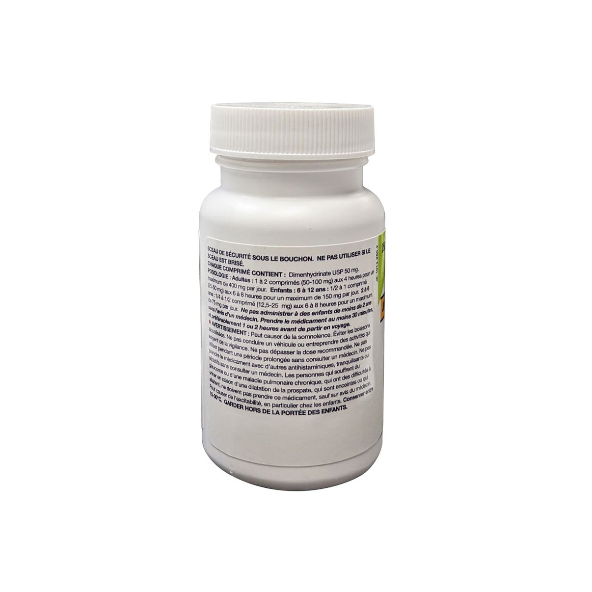 JAMP Pharma Dimenhydrinate 50 mg (250 tablets) – beyondRx.ca (by 99 ...