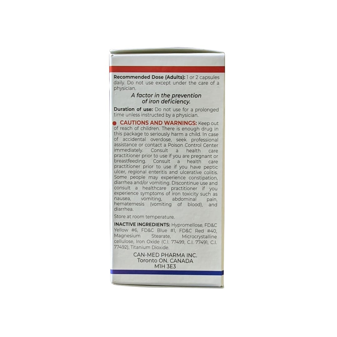 Triferexx 150 with 150 mg Elemental Iron (30 Capsules) – beyondRx.ca ...