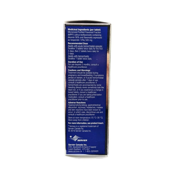 Venixxa for Hemorrhoids Oral Treatment (36 tablets) – beyondRx.ca (by ...
