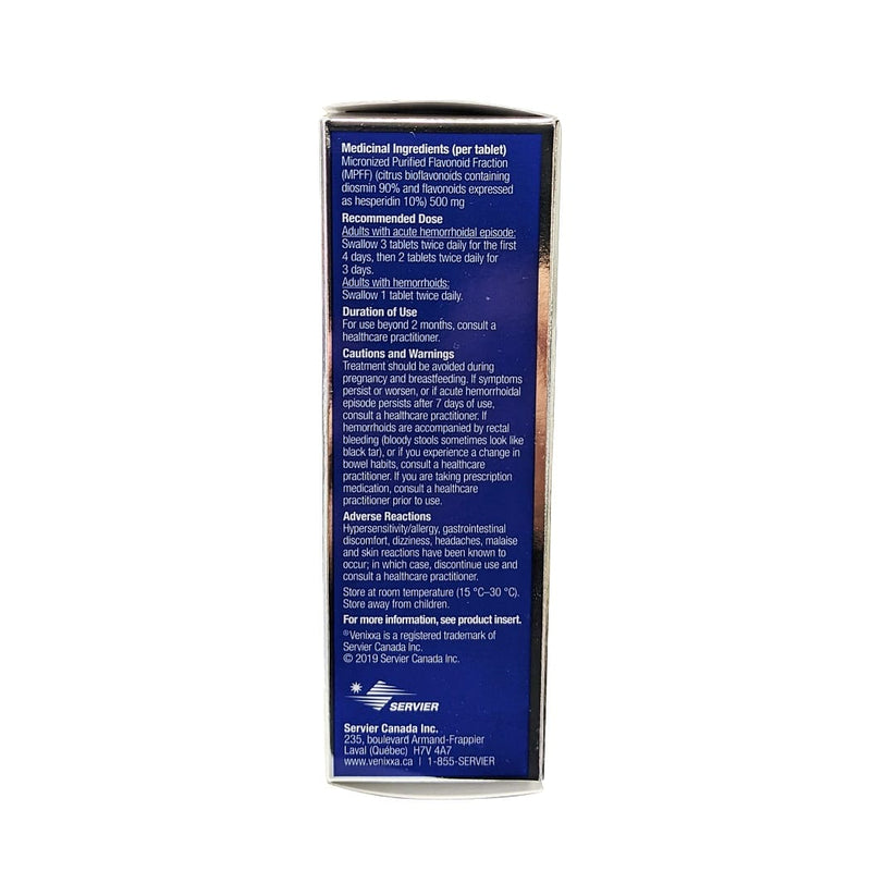 Venixxa for Hemorrhoids Oral Treatment (36 tablets) – beyondRx.ca (by ...