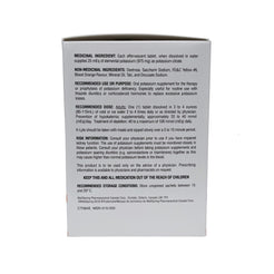 Wellspring K-Lyte Potassium Supplement Effervescent Tablets (30 tablet ...